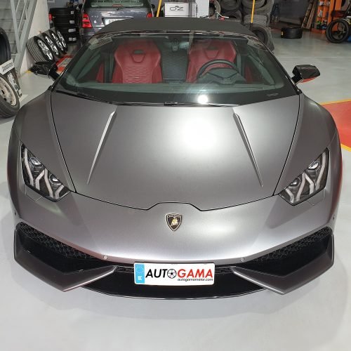 Cambio de neumaticos Lamborghini Huracan Spider - Autogama Motor