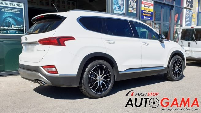 Hyundai Santafe de nuestro cliente Juan - Autogama Motor